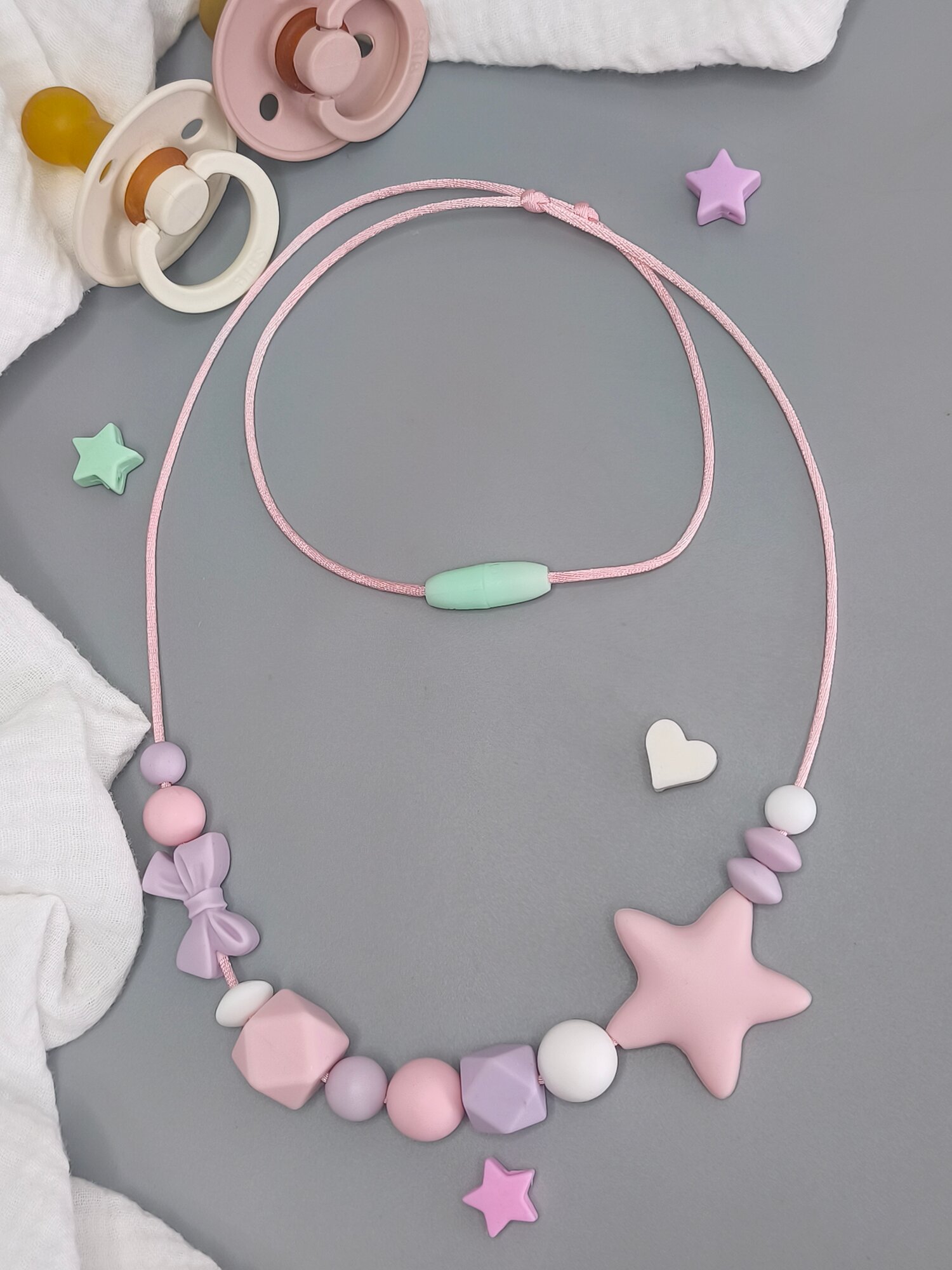 Силиконовые слингобусы для малышей MamSis Радуга