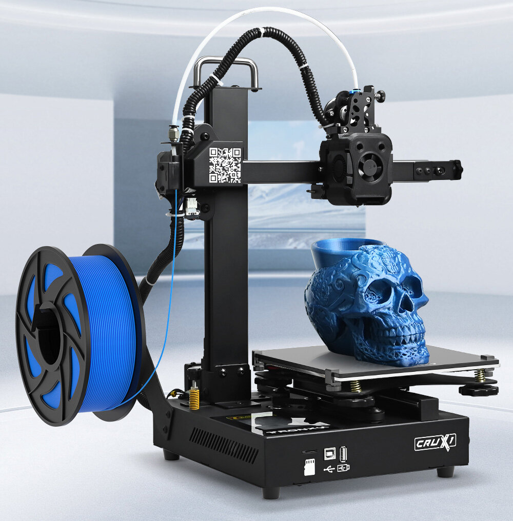 3D принтеры TRONXY CRUX 1S Мини 3D-принтер для начинающих Быстрая сборка Прямой привод Размер печати 180x180x180 мм