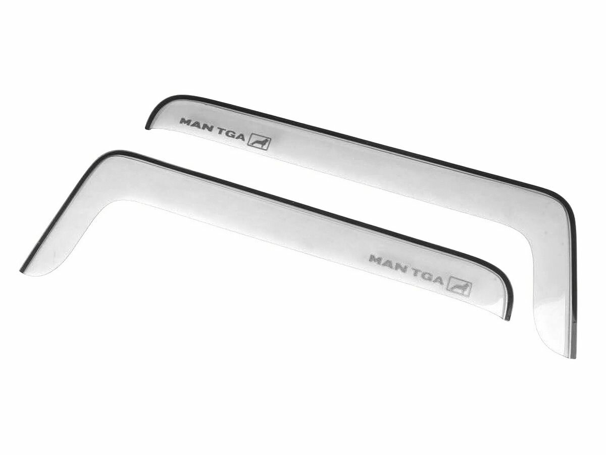Дефлектор MAN TGA (малый угол) прозрачный