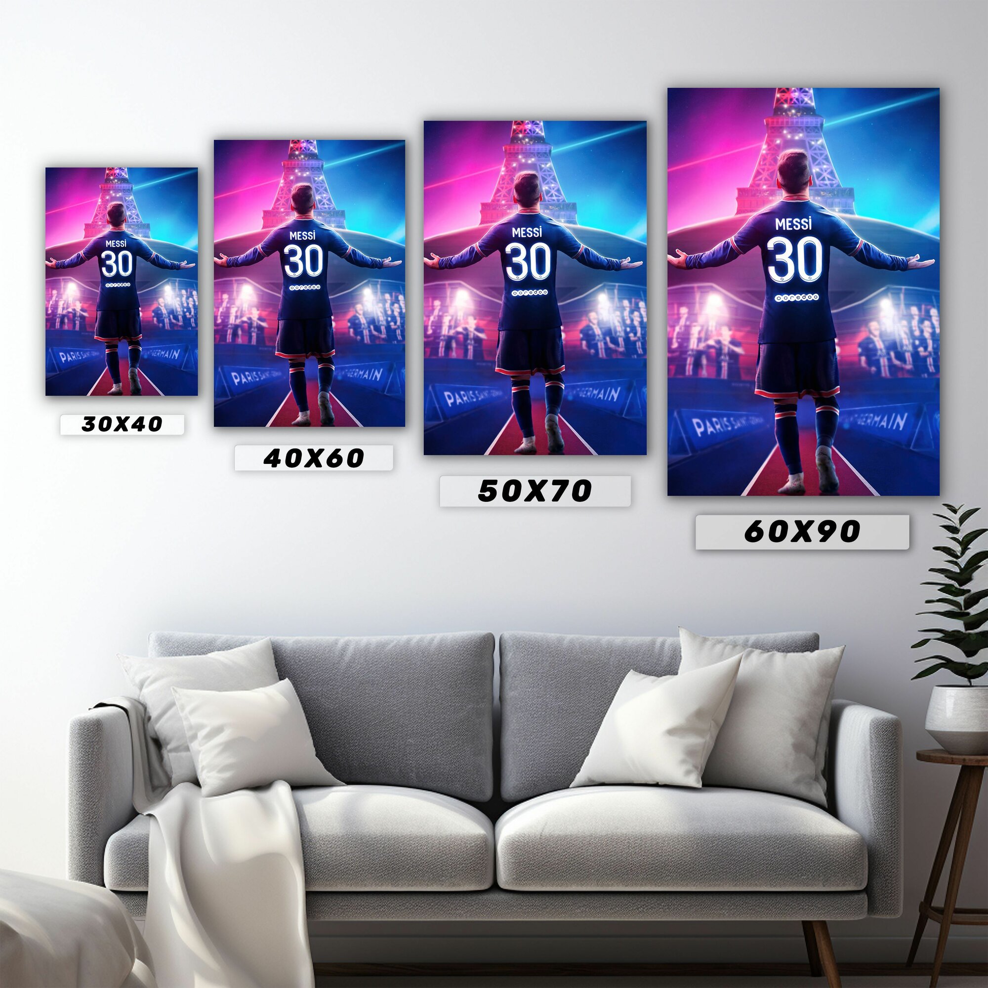Картина Месси 50*70 — фото 1