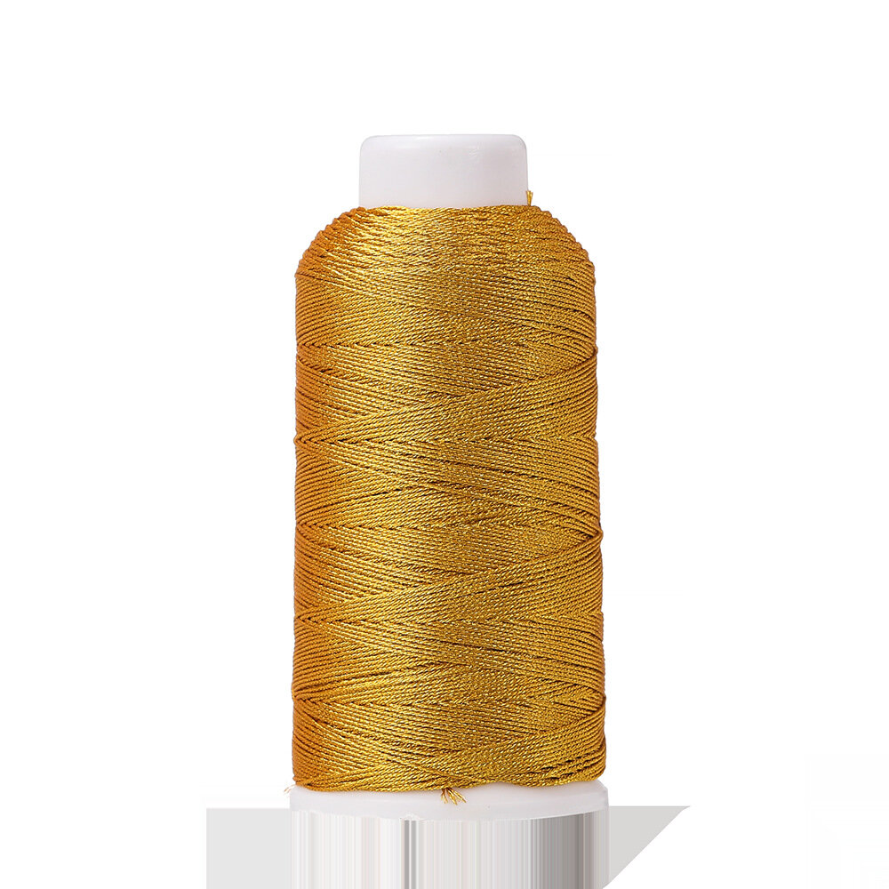Золотая нить, для рукоделия, 369 нитей, 270 м