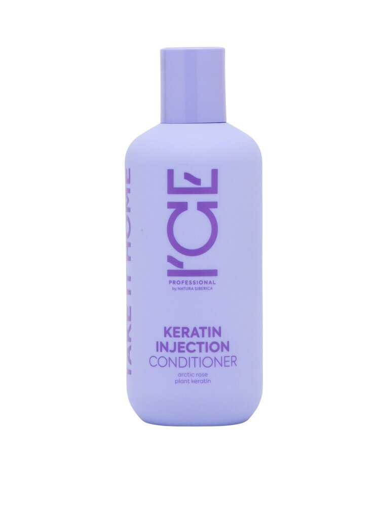 Ice by natura siberica keratin injection кондиционер для поврежденных волос кератиновый 250 мл