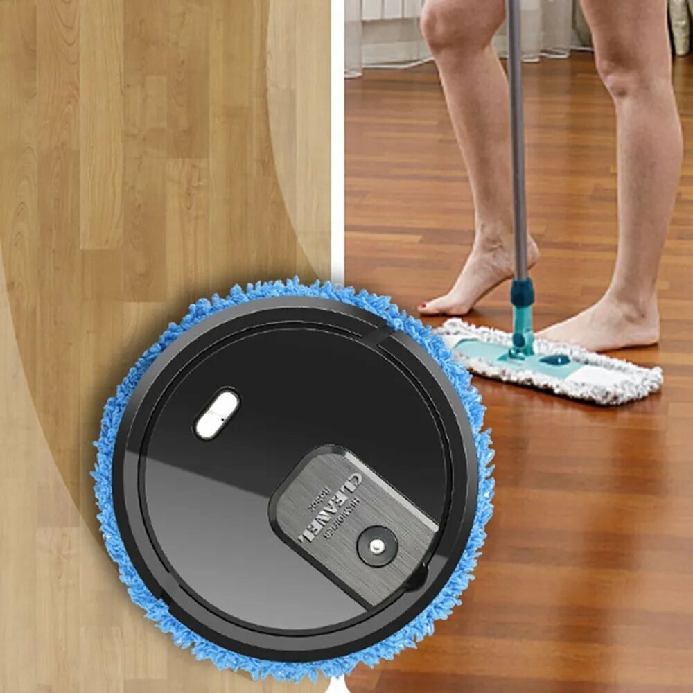 Робот-полотер NF9CI5TG2VQ8ZR6BH7-WUP9TZQO, черный