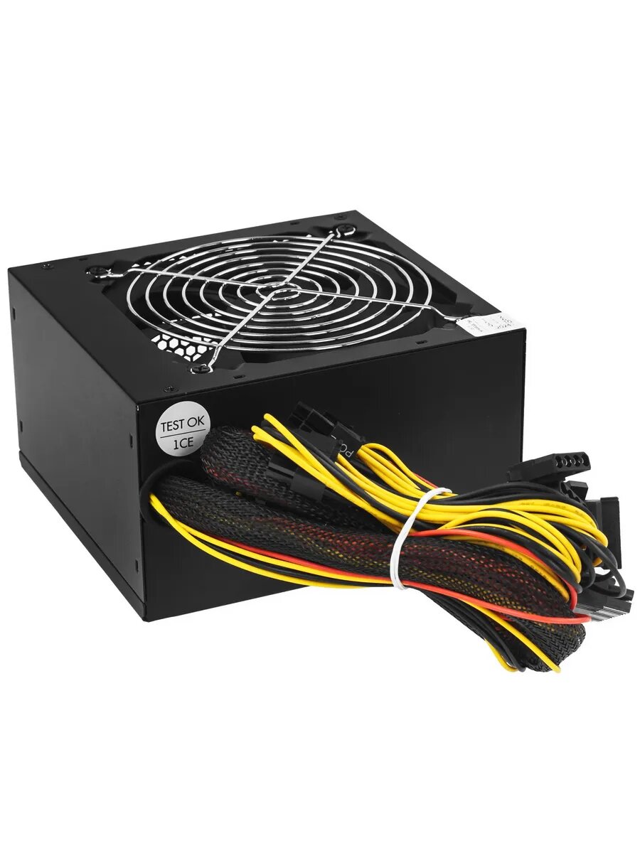 Блок питания SB600 Вт 20+4 pin, 4+4 pin CPU, 4 SATA