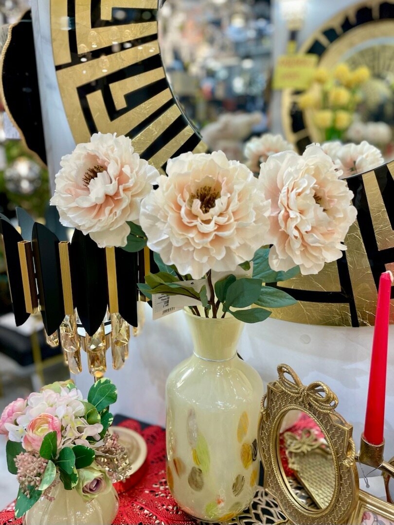 Цветок декоративный Пион Casaentera CE08-709-319 розовый 600h