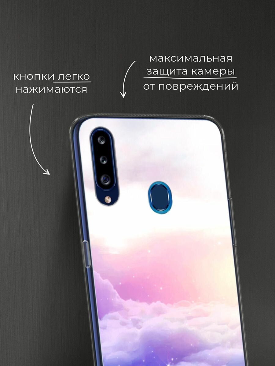 Чехол на Samsung Galaxy A20s / Самсунг Галакси A20s с принтом "Небеса" — фото 1