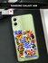 Чехол на Samsung Galaxy A06 / Самсунг Галакси А06 с принтом "Wooza", прозрачный