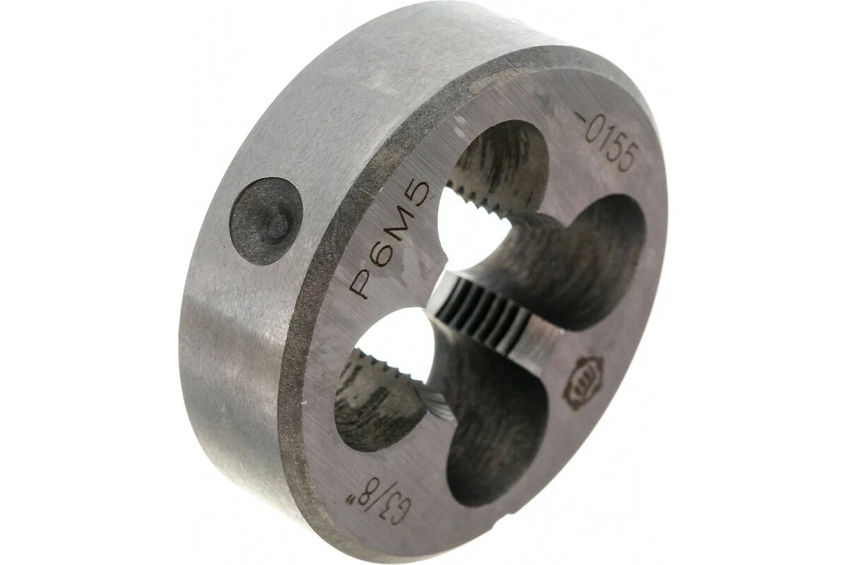 ООО 'ТМТ групп' плашка трубная цилиндрическая G 3/8' Р6М5 143402 для трубопроводов