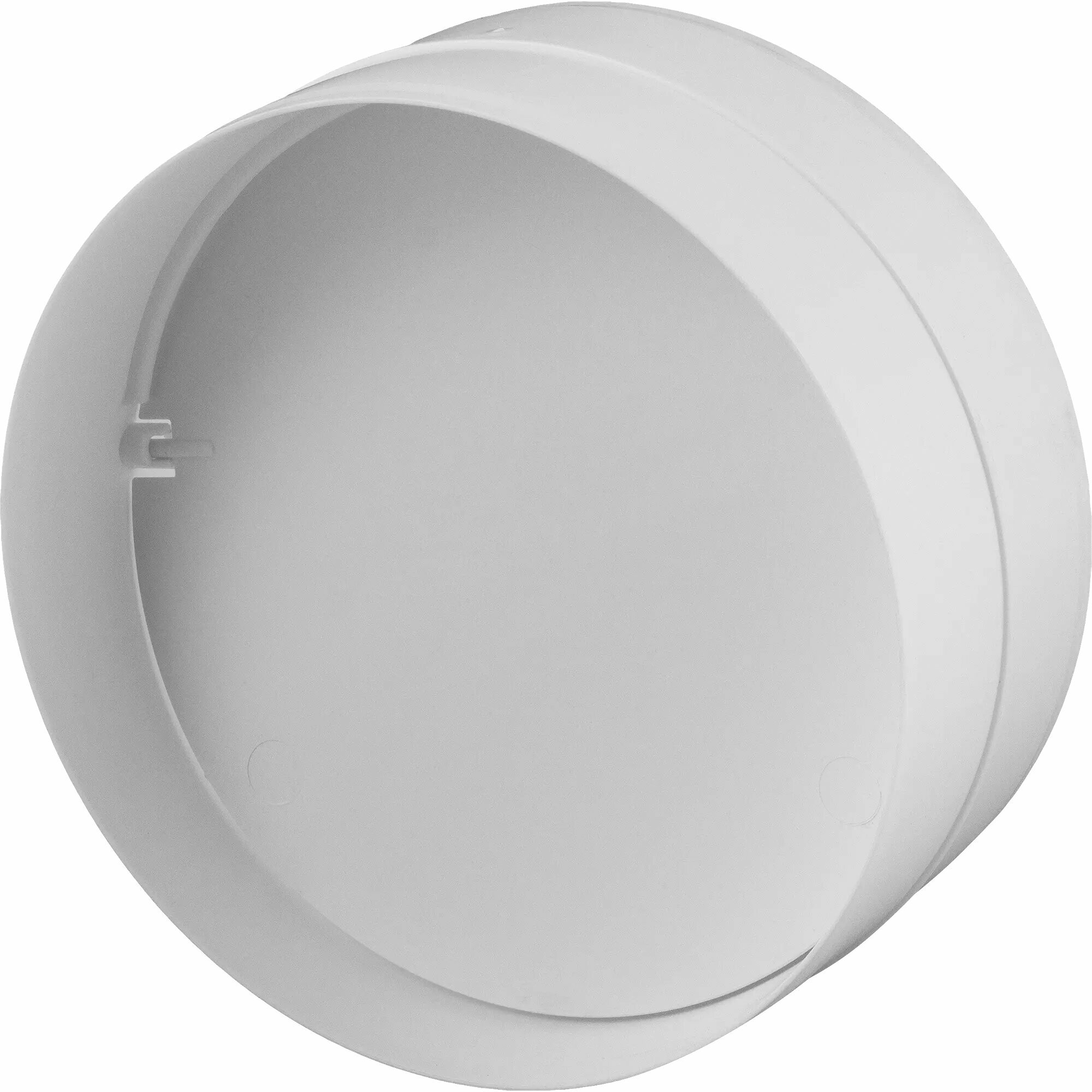 Equation Соединитель для круглых воздуховодов с обратным клапаном D150 мм пластик