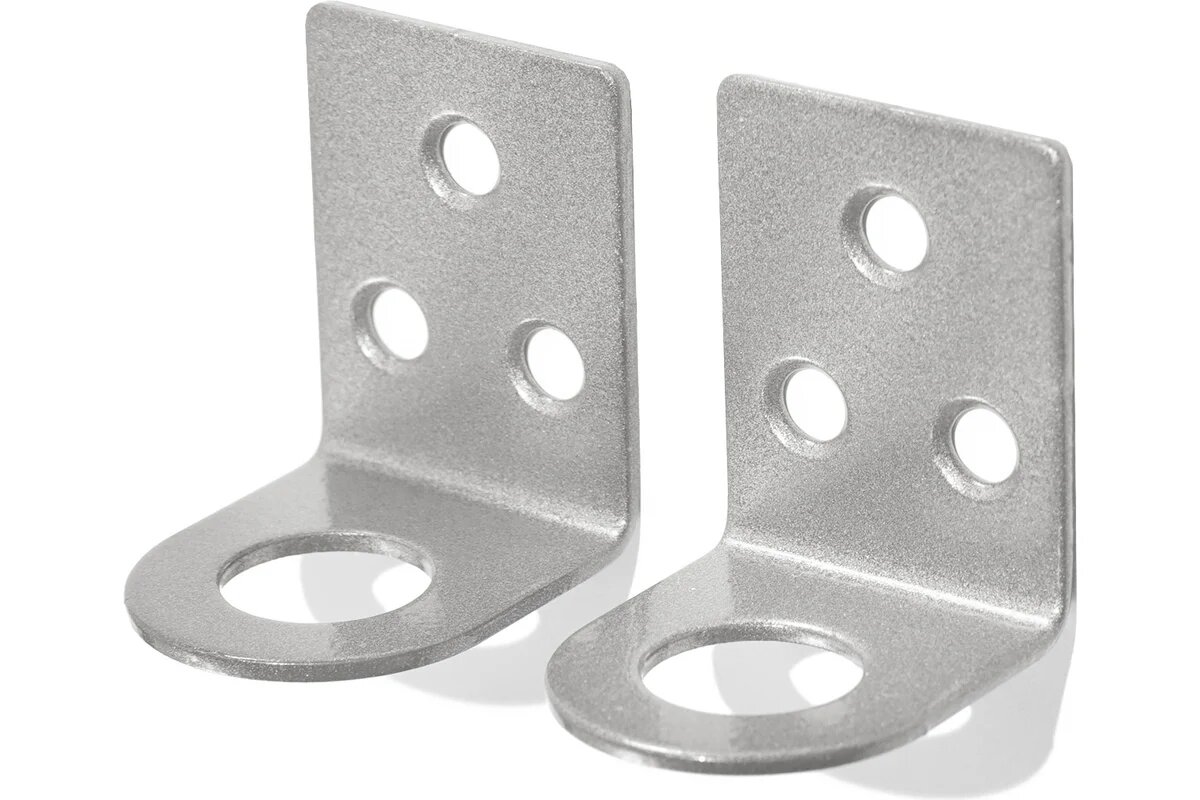 Трибатрон Проушина малая гнутая 30x70 мм алюминиевый металлик 88748 крепежная деталь