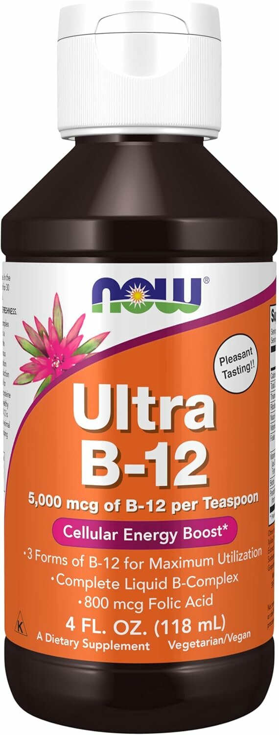 NOW Ultra B-12 5000 mcg 118 ml (витамин Б12)