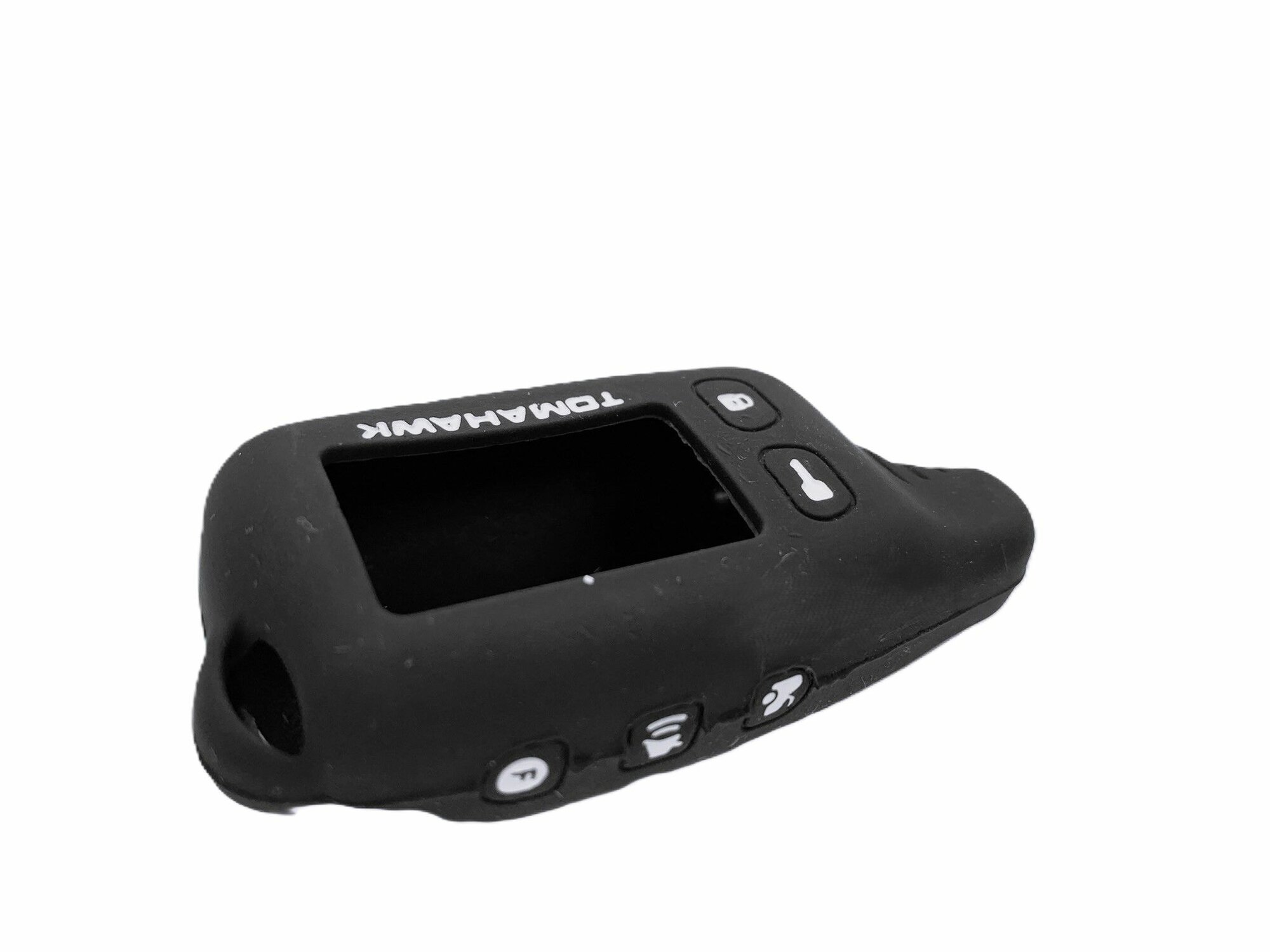 Защитный силиконовый чехол для брелка Tomahawk TW9010 черный