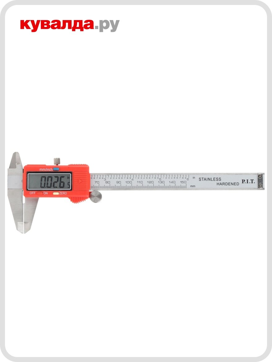 Штангенциркуль электронный P.I.T. HTPM04-0150A цифровой