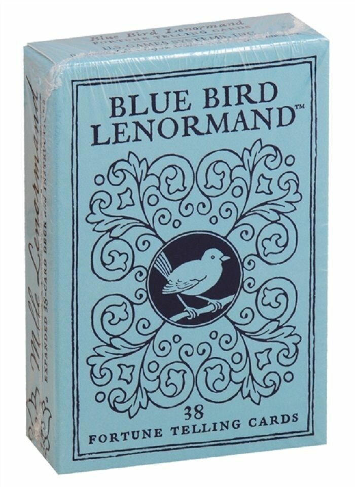 Карты Таро: "Blue Bird Lenormand" US Games / Ленорман "Синяя птица"