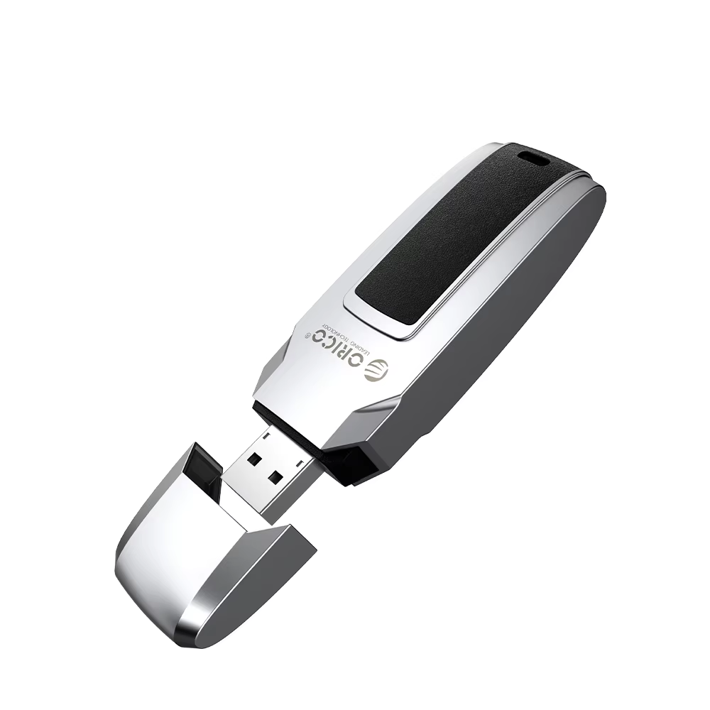ORICO USB Flash Drive 512GB USB3.2 Скорость чтения 405 MB/s с брелоком Металлический флеш-накопитель Для хранения данных Совместим с компьютером/ноутбуком (UFSD)