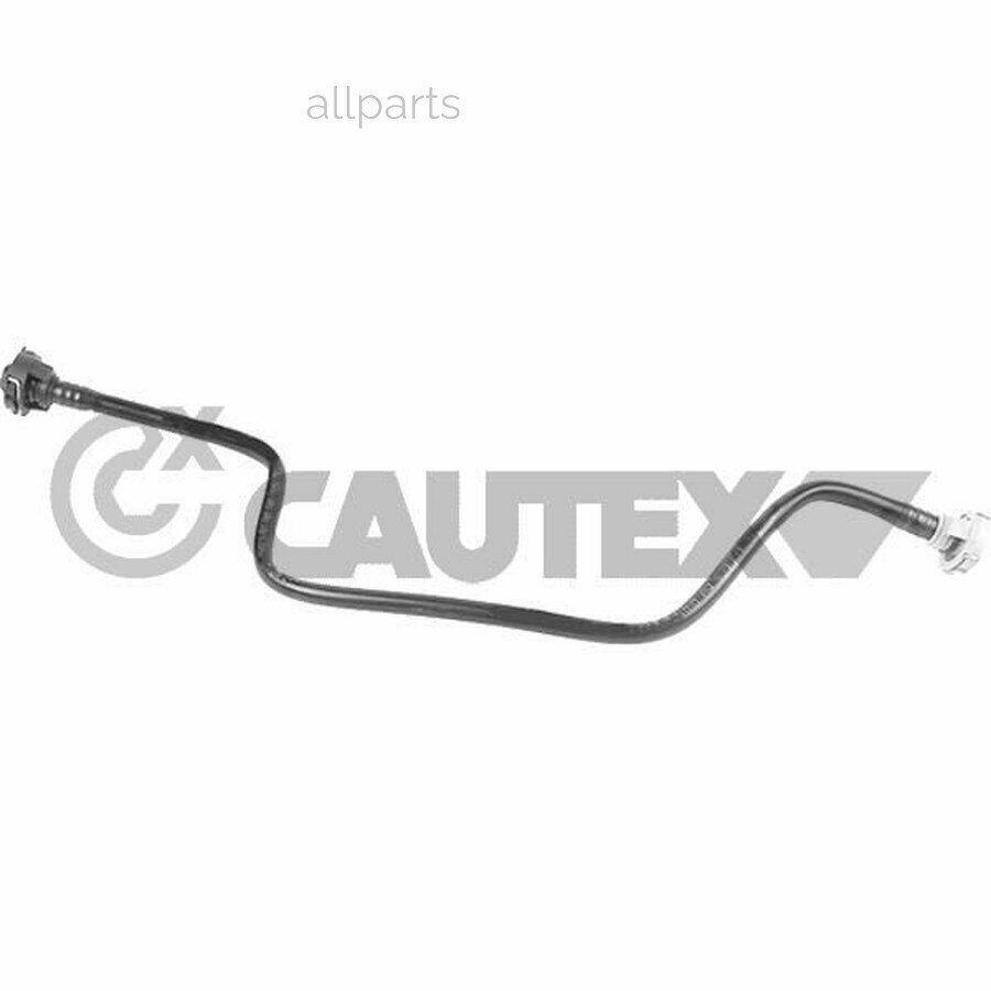 CAUTEX 757636 Патрубок радиатора AUDI Q5 (8RB) 2.0TDI/3.0TDI/2.0TFSI 08-17