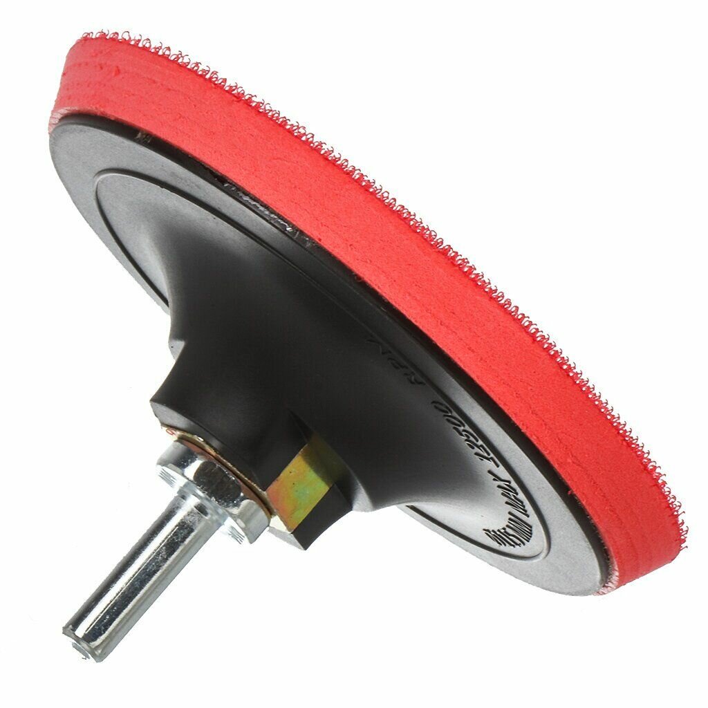 Круг шлифовальный Bartex для дрели и угловой шлифовальной машины, 115 мм, 8 мм, на липучке