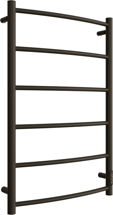 Полотенцесушитель электрический Двин R neo 80/50 1"-1/2" черный