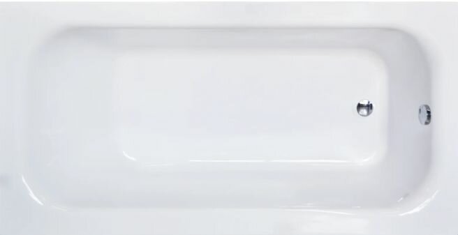 Акриловая ванна Royal Bath Accord RB627100 без опоры 180x90 см, пристенная, белая