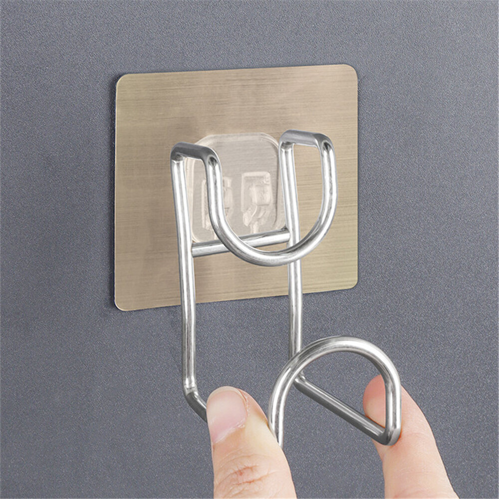 3 штуки Толстый Нержавеющая Сталь Мотоцикл Шлем Держатель Крюк Куртка Сумка Дисплей Стеллаж Настенный Монтаж Вешалка