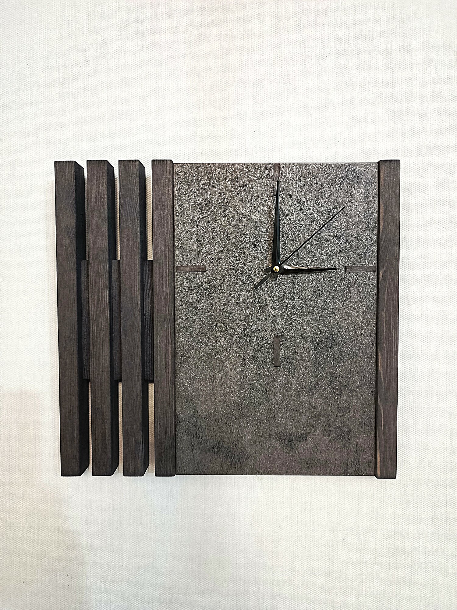 Часы Настенные Интерьерное Дизайнерское Панно Рейки Стильный Лофт