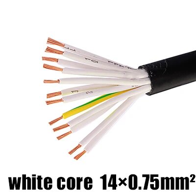 Sincelian RVV14 электрический провод 5 м 0.75mm2 18AWG