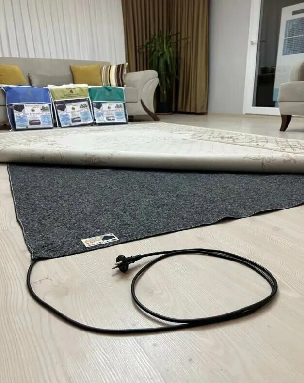 160X200CM Электрический войлочный обогреватель для ковров с подогревом пола