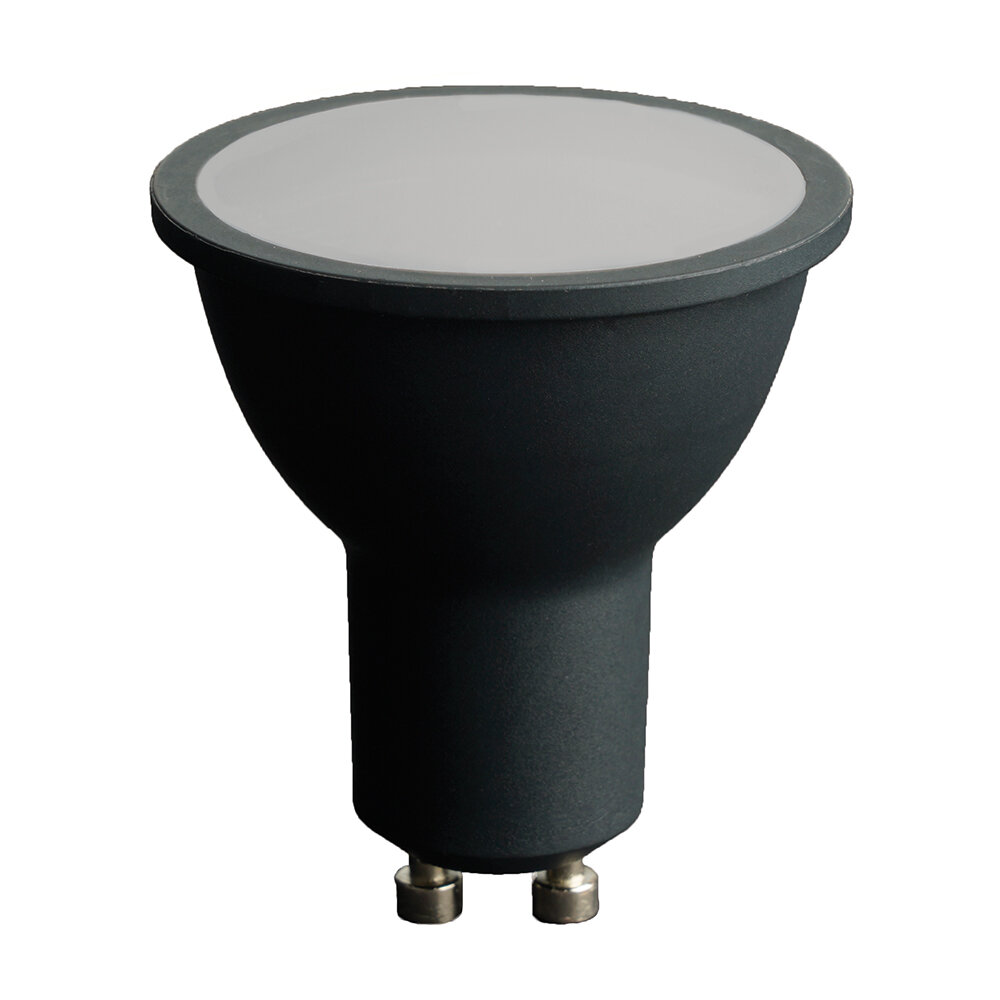 Лампа светодиодная Feron Pro, LED 8 Вт, 230В, GU10, теплый свет, черный корпус