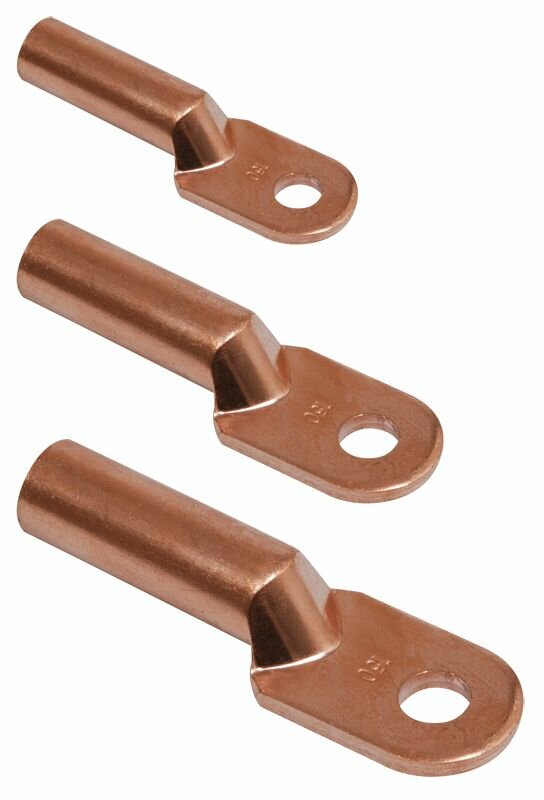 Наконечник кабельный IEK медный ТМ 50-10.5-9.5 DT-50, с опрессовкой