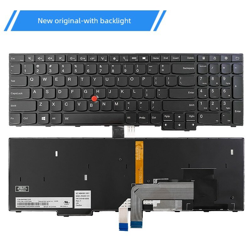 Подходит для клавиатуры ноутбука Lenovo ThinkPad Black Generation S5 S5 2-го поколения E560P Совершенно новая