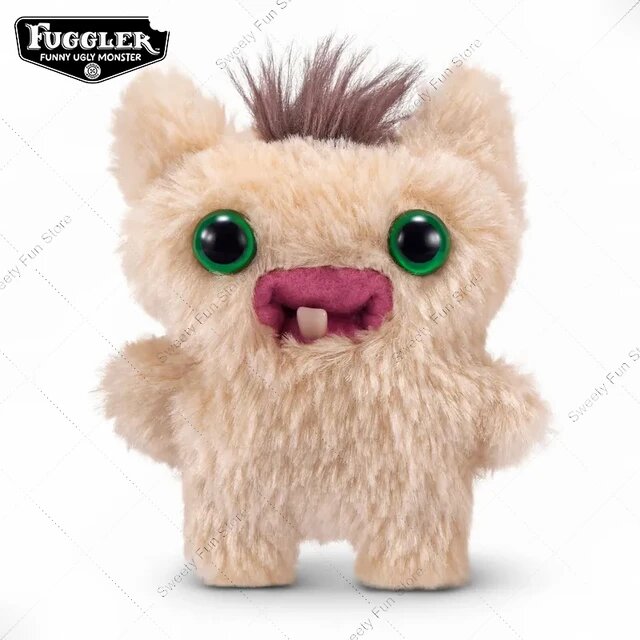 Аутентичная плюшевая игрушка Fugglers Ugly Monster, милый маленький монстр, кавайная плюшевая кукла-монстр, подарок на день рождения