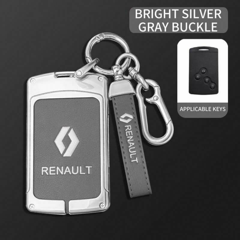 Модный автомобильный брелок из цинкового сплава для Рено, Renault Duster Captur Clio Logan Megane 1 2 3 Koleos Scenic