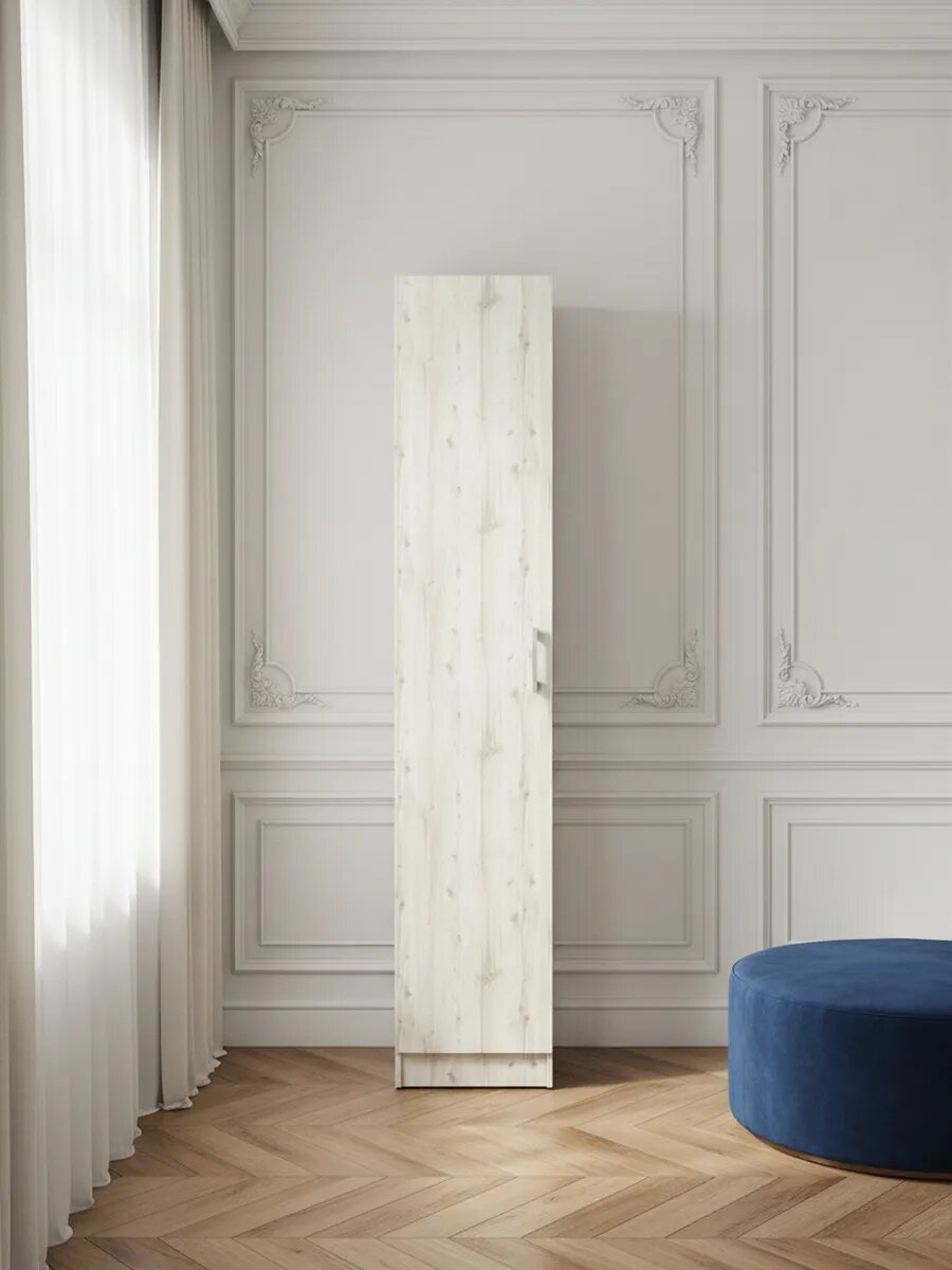 Шкаф пенал FRESTER с полками для одежды в спальню прихожую на балкон, от производителя