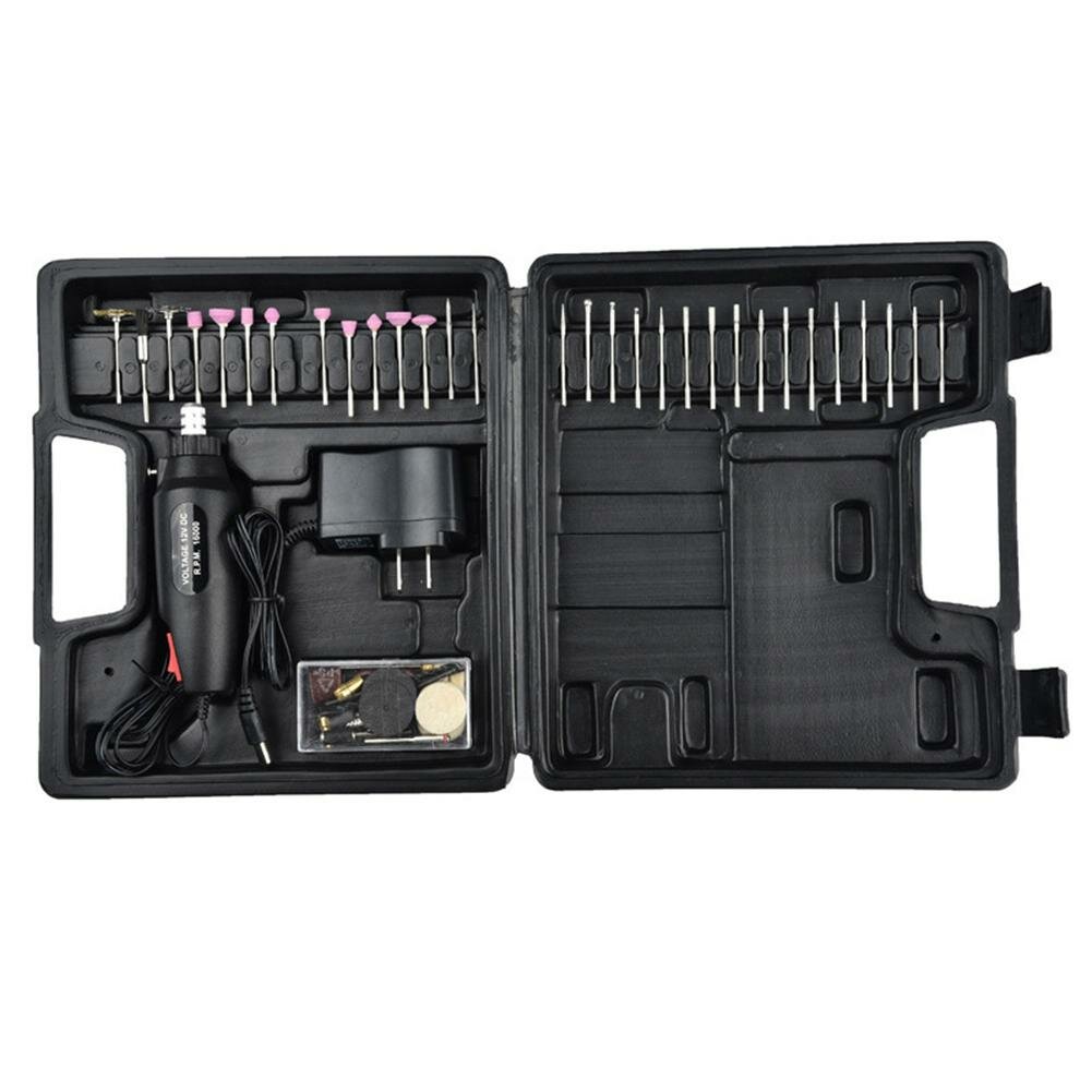 60 в 1 набор электрических дрелей шлифовальная машина гравировальная ручка мини шлифовальная машинка вращающийся инструмент шлифовальный станок аксессуары для Dremel