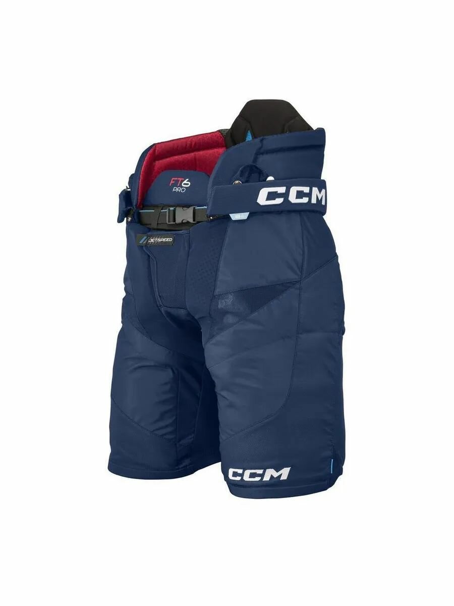 Трусы хоккейные CCM Jetspeed FT6 Pro, SR, р-р XL, темно-синие (взрослые)