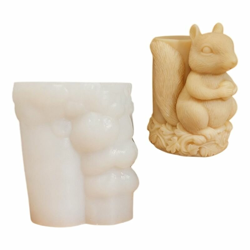 Гипсовая Форма Для Украшения Ароматерапии DIY3D В виде Белки