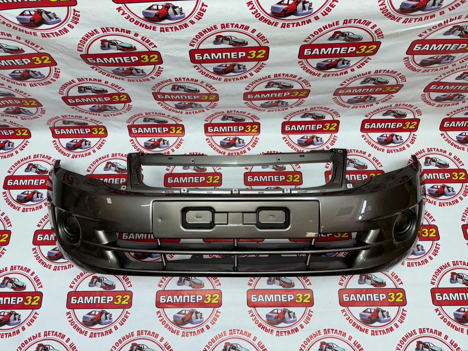 Бампер ВАЗ Лада Гранта передний 2190 цвет Кориандр, 790