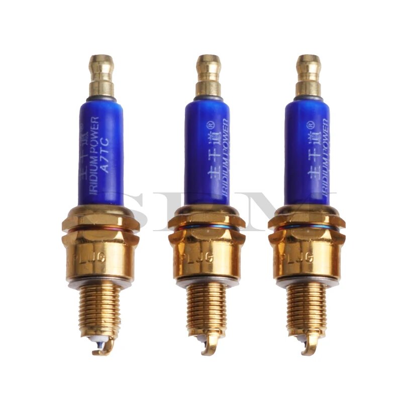 3 шт./лот высокопроизводительная иридиевая Свеча зажигания для GY6 50cc-150cc ATV внедорожный велосипед питбайк скутер Мотоцикл аксессуары