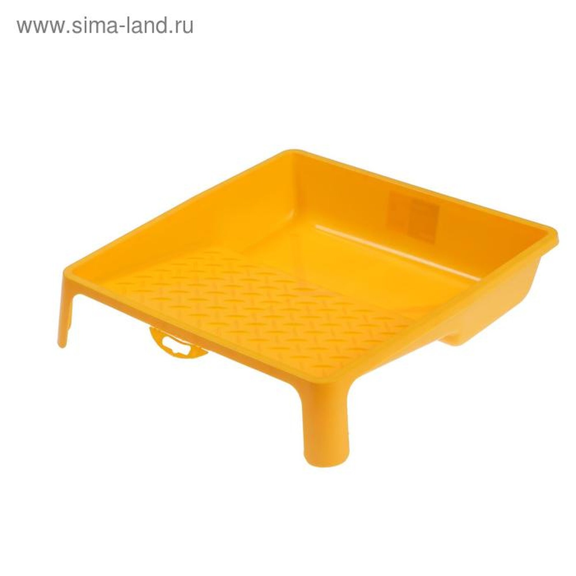 Ванночка малярная тундра, 330 х 350 мм, пластик, 1 шт, желтый