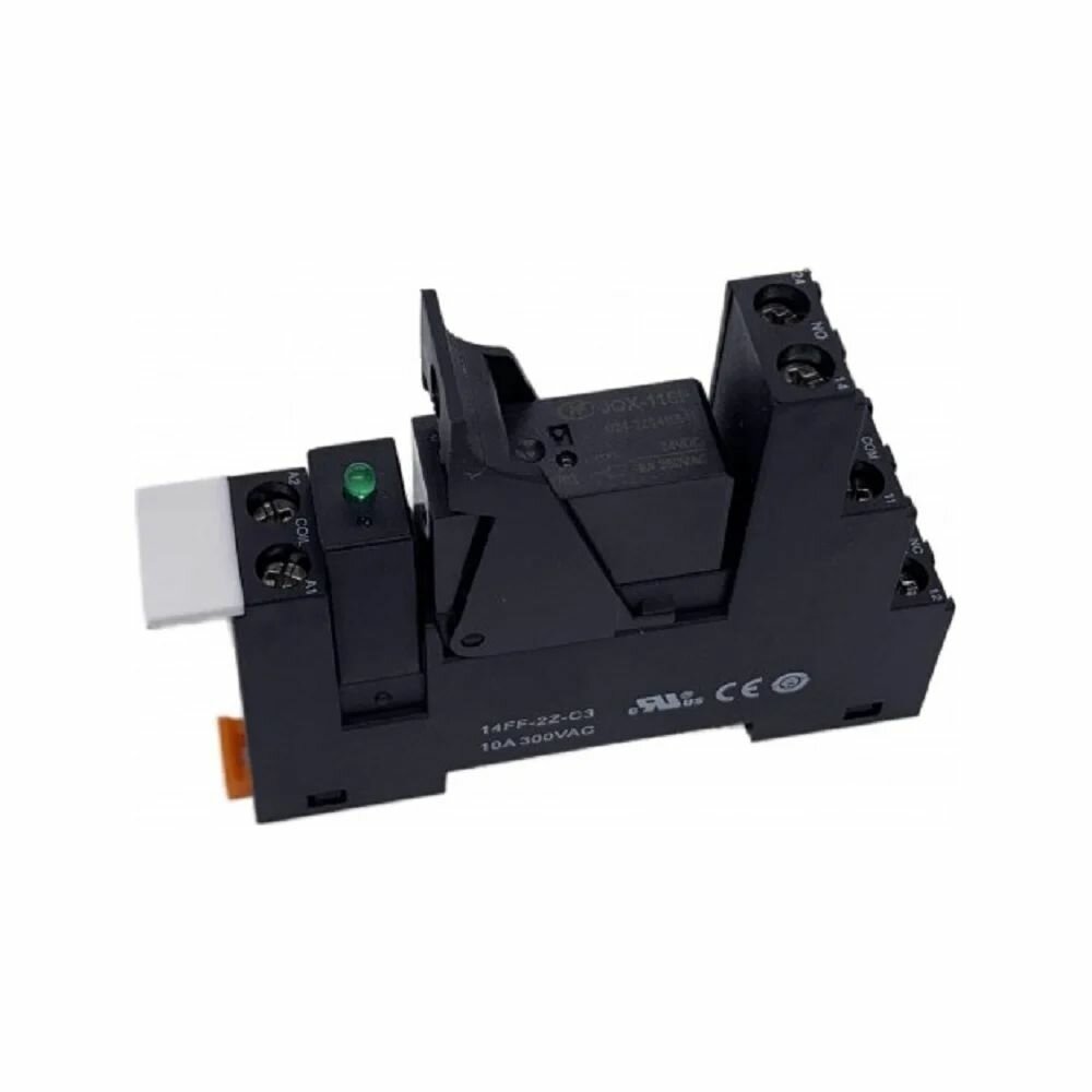 Комплект реле Доступная Автоматика 2co 8a; agni; катушка 24b dc, led, hongfa HF115-024DC-2-LED