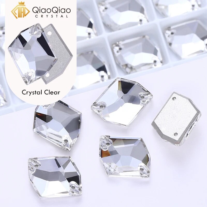 Стразы QIAO Crystal Clear серебряные