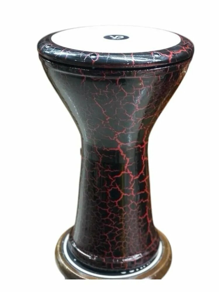 Турецкий народный перкуссионный инструмент дарбука Darbuka Doumbek Darabuka красный черный