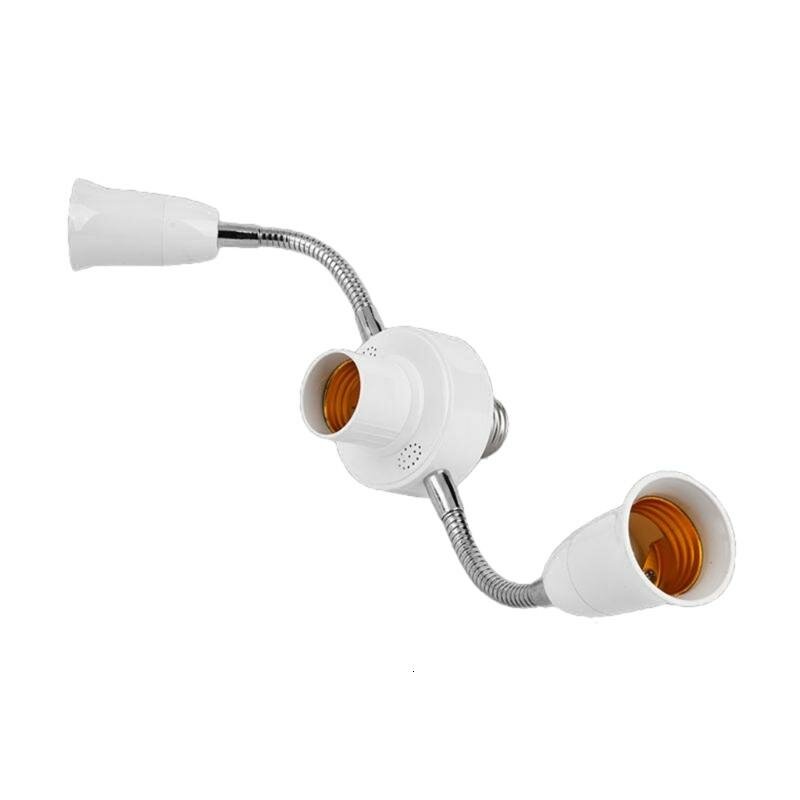 Разветвитель патрона E27 на 3/4/5/6 розеток, Три головы