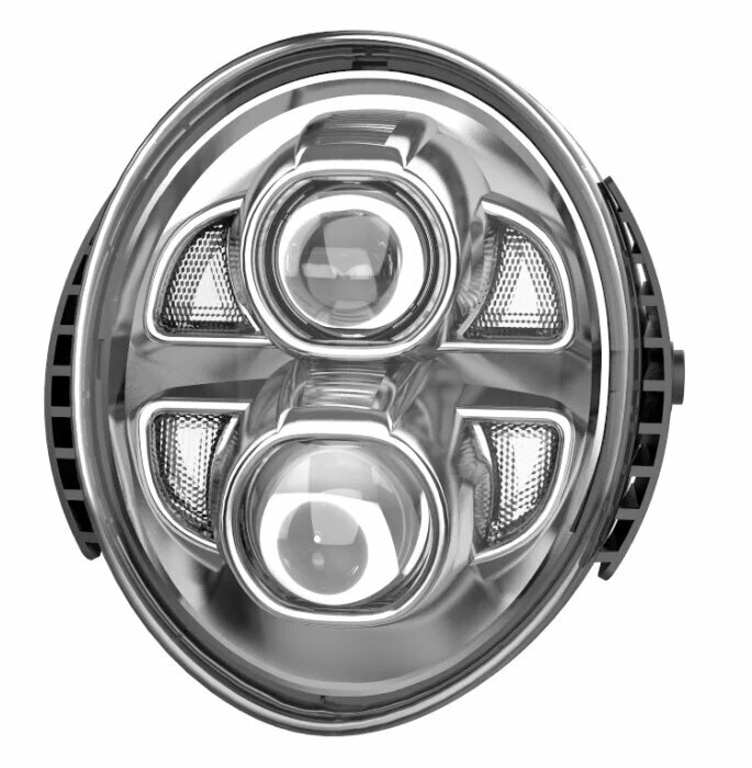 Лидер продаж: 2024 одобренные DOT светодиодные фары 90 Вт светодиодные фары для VRSC VRSCA VRSCAW VRSCB VRSCF V-Rod VRod MT-07 Chrome Color