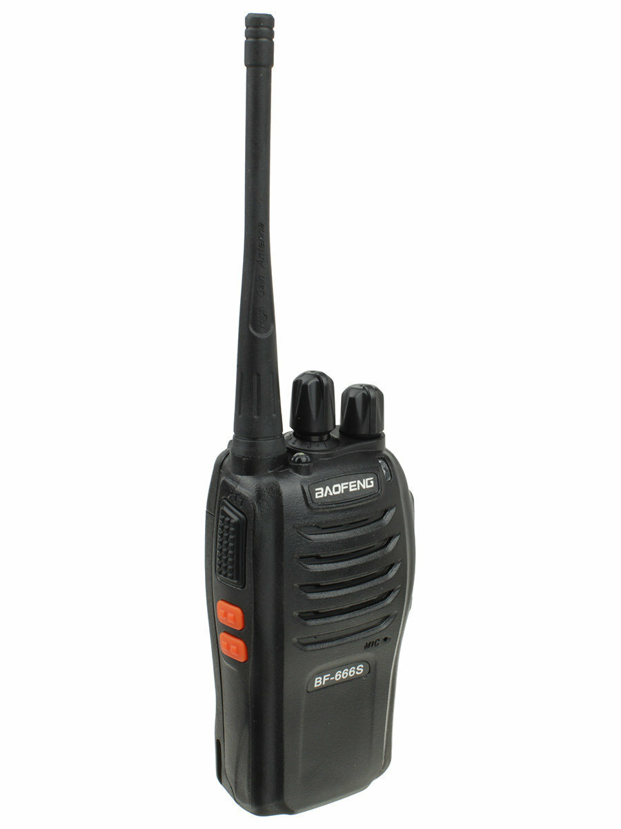 Рация Baofeng BF-666S до 10 км (1шт в комплекте)