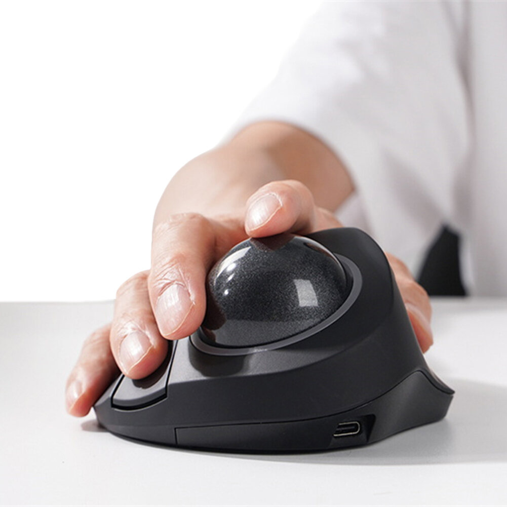 Трекбол мышь JOMAA, оптический сенсор 1600 DPI