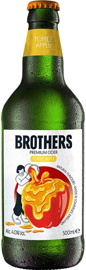 Сидр "Brothers" Toffee Apple, 0.5 л