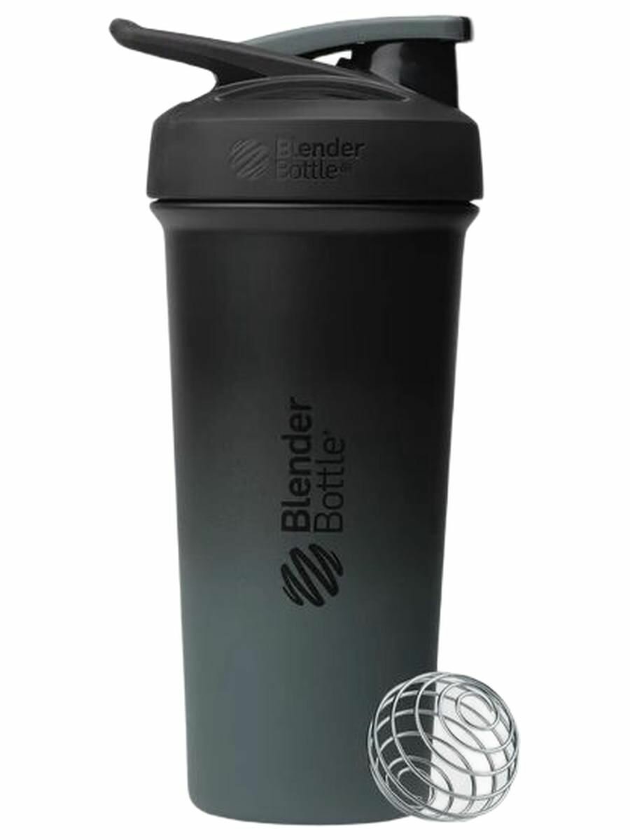 BlenderBottle, Шейкер спортивный, Sleek Sport, цвет Smokestack, 740 мл (25 унций)