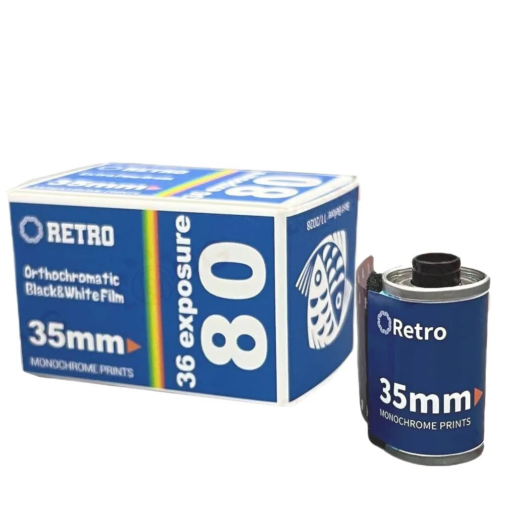 Фотопленка Ортохроматический ретро 80 135 для фотоаппарата iso 80( 36 кадров )