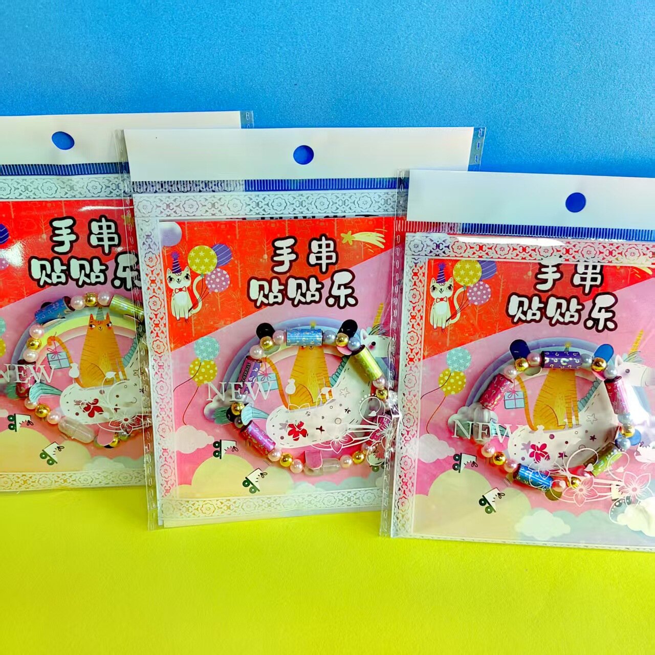 Трансграничные STICKI ROLLdiy бисерные браслеты разрывают наклейки 80 браслетов-наклеек [сумка]